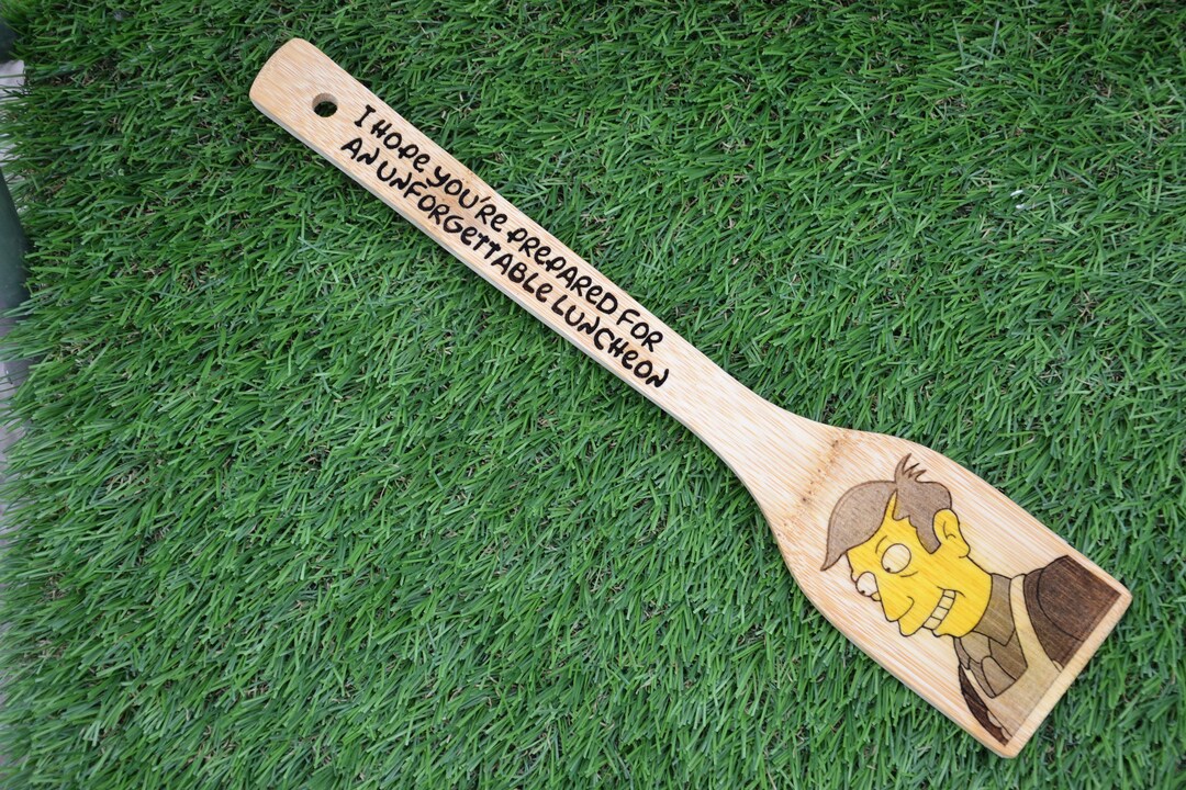 Steamed Hams - the Simpsons Inspired Kitchen Spatula // Principal ...