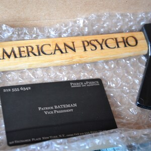 American Psycho Pizza Cutter Axe Patrick Bateman Horror Cinema ...