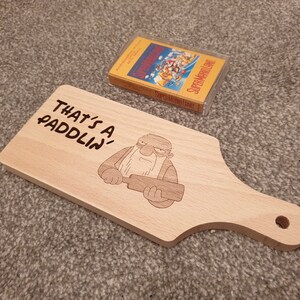 That's a Paddlin - Jasper - the Simpsons - Wooden Serving Paddle ...