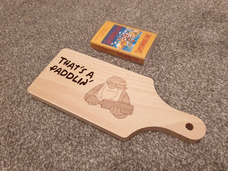 That's a Paddlin - Jasper - the Simpsons - Wooden Serving Paddle ...