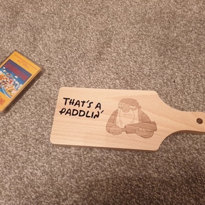 That's a Paddlin - Jasper - the Simpsons - Wooden Serving Paddle ...