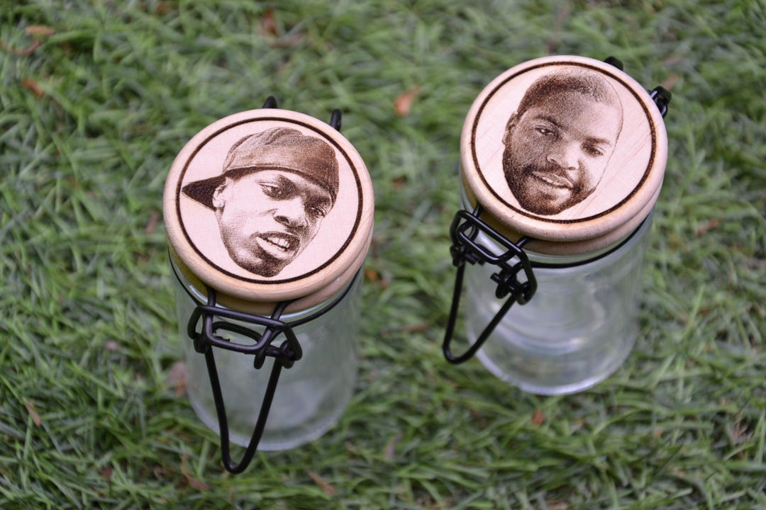 Friday Inspired Craig and Smoky - Glass Herbs, Spices, Weed Storage ...