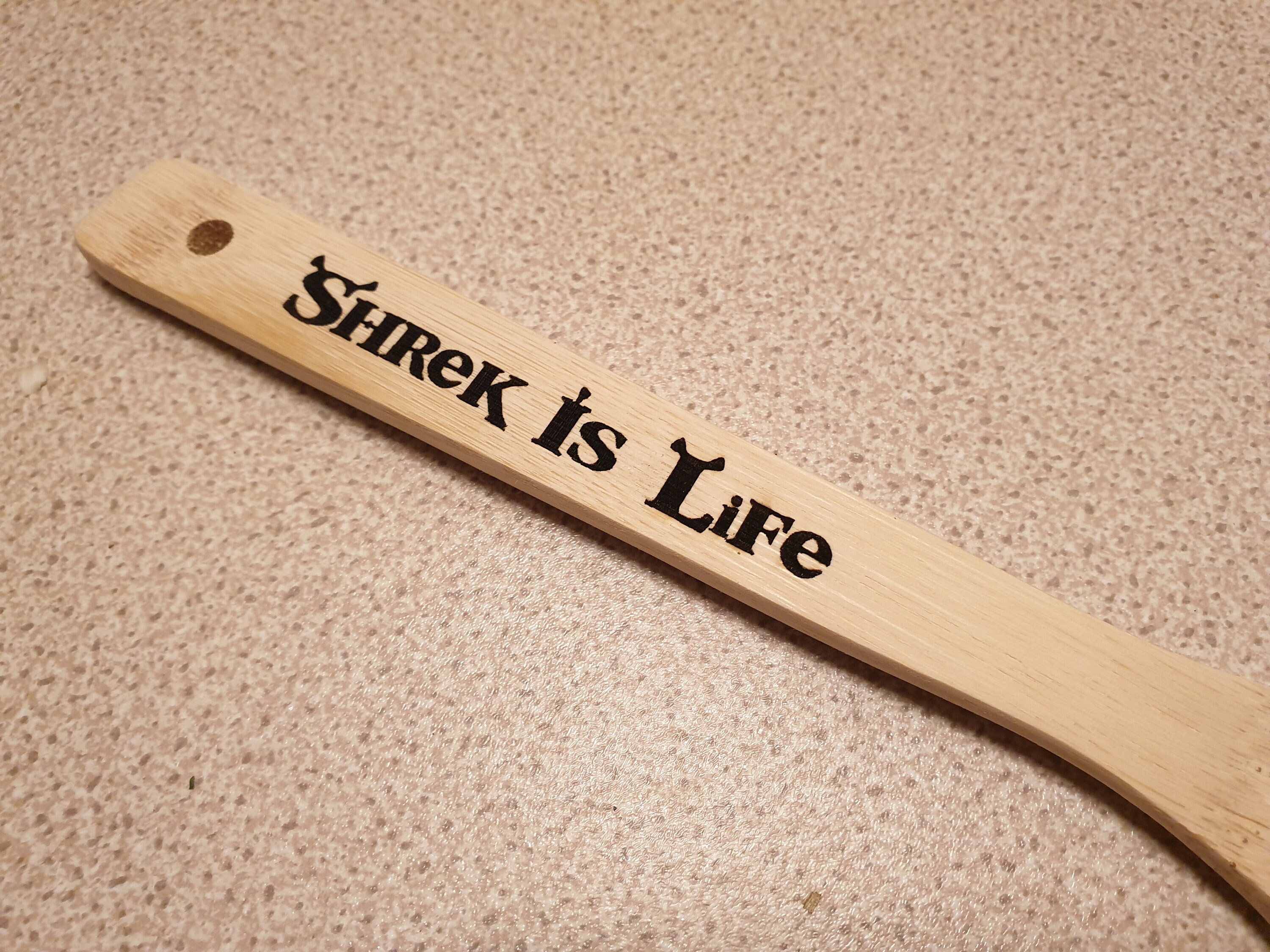 Shrek Kitchen Spoon Shrek is Love Shrek is Life // Wooden - Etsy UK