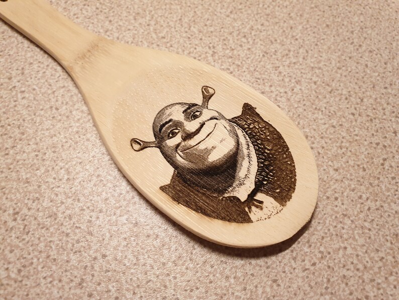 Shrek Kitchen Spoon Shrek is Love Shrek is Life // Wooden - Etsy UK