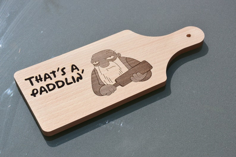 That's a Paddlin - Jasper - the Simpsons - Wooden Serving Paddle ...