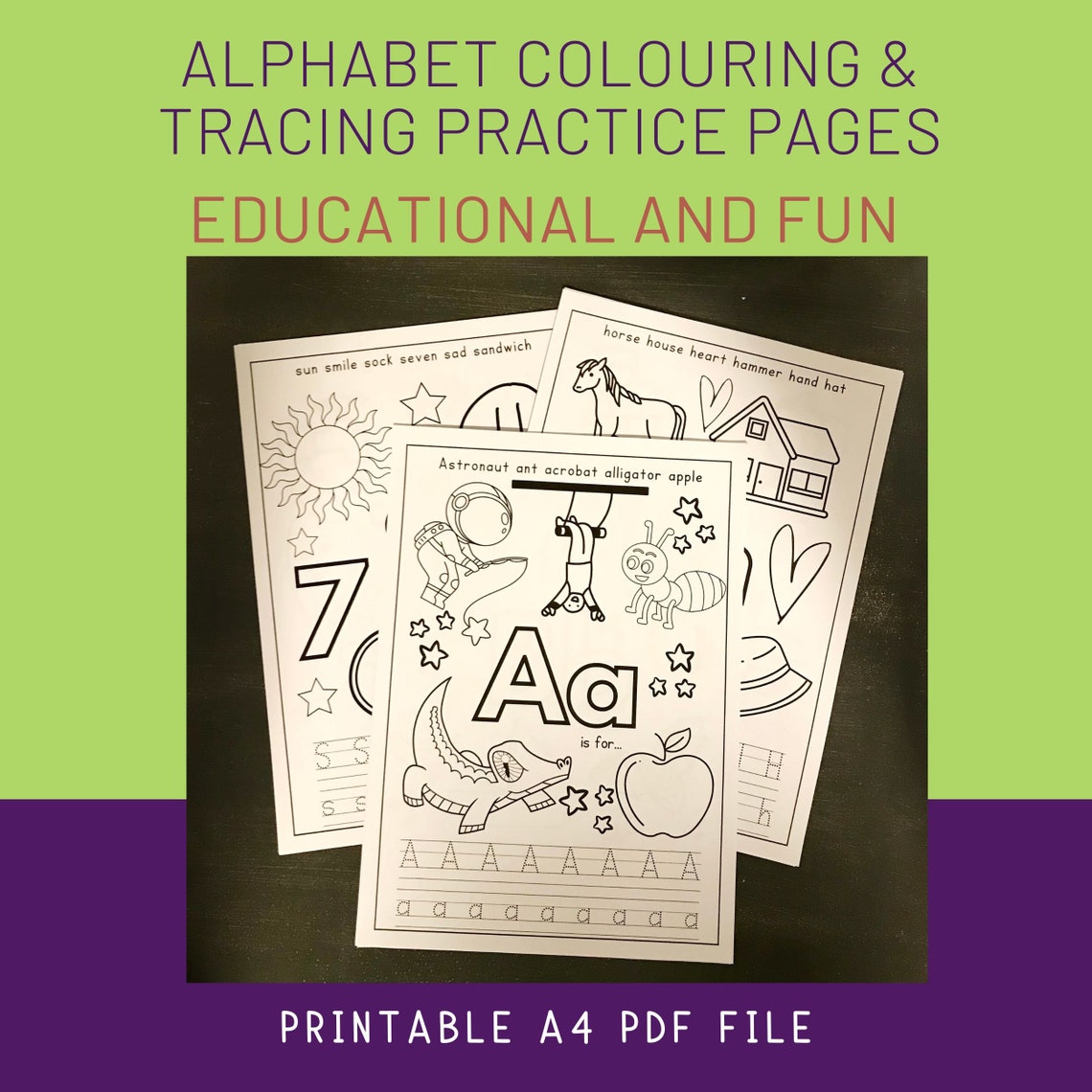 26 Printable Coloring Pages for Kids Alphabet Coloring Pages Preschool ...