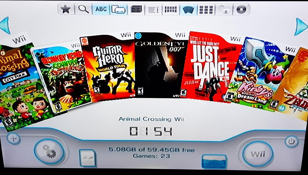 Modded Nintendo Wii Complete System With Games Tested See Description ...