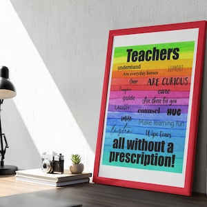 Gift for Teacher | Teacher Recognition | Teacher Appreciation | Teacher ...
