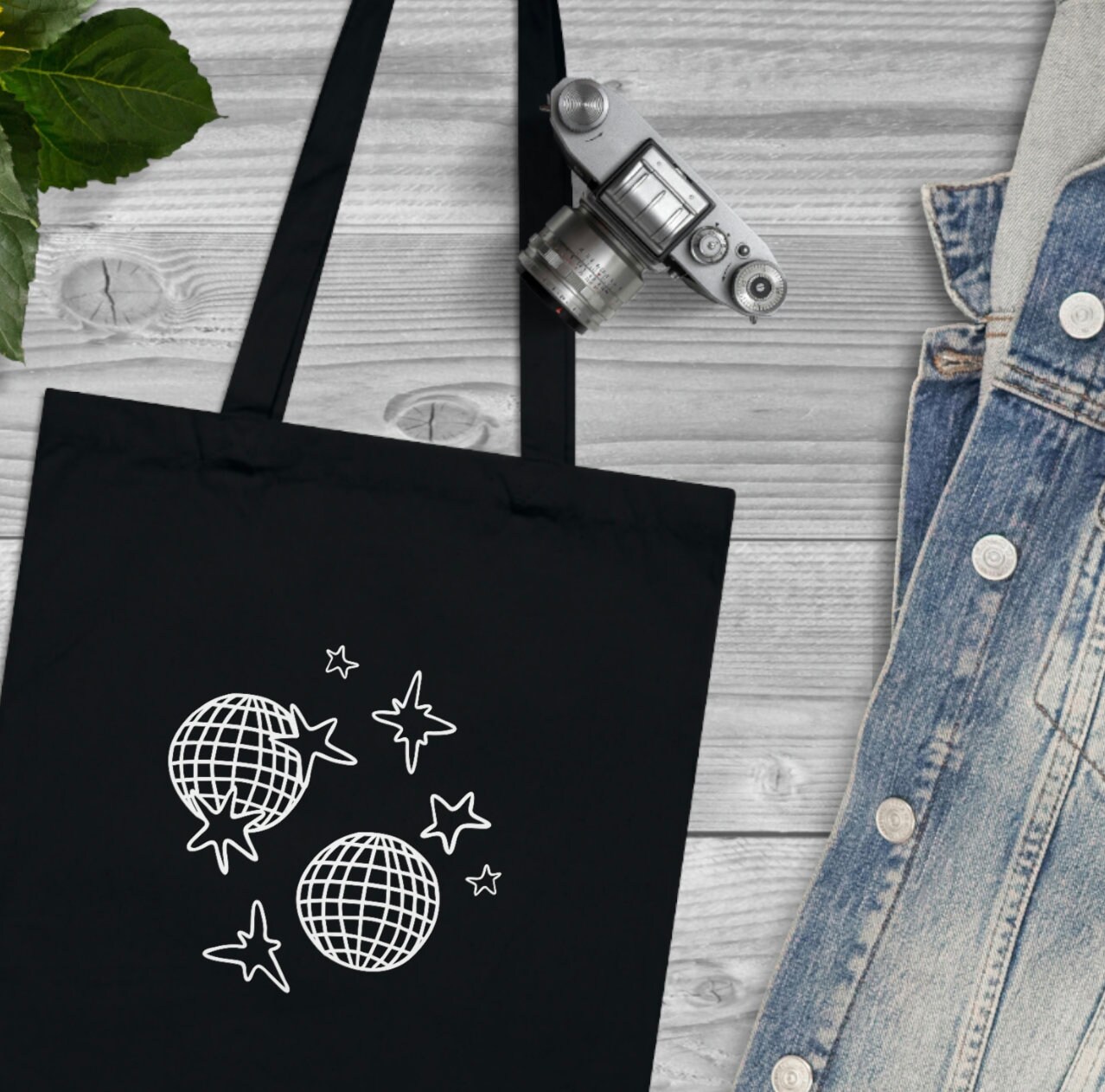 Disco & Star Doodle Illustration, Disco Ball PNG, Disco Ball SVG ...