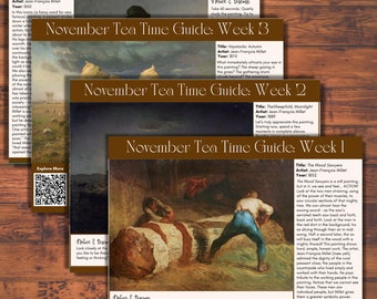September Tea Time Guides Art, Poetry & Music Appreciation Over Tea ...