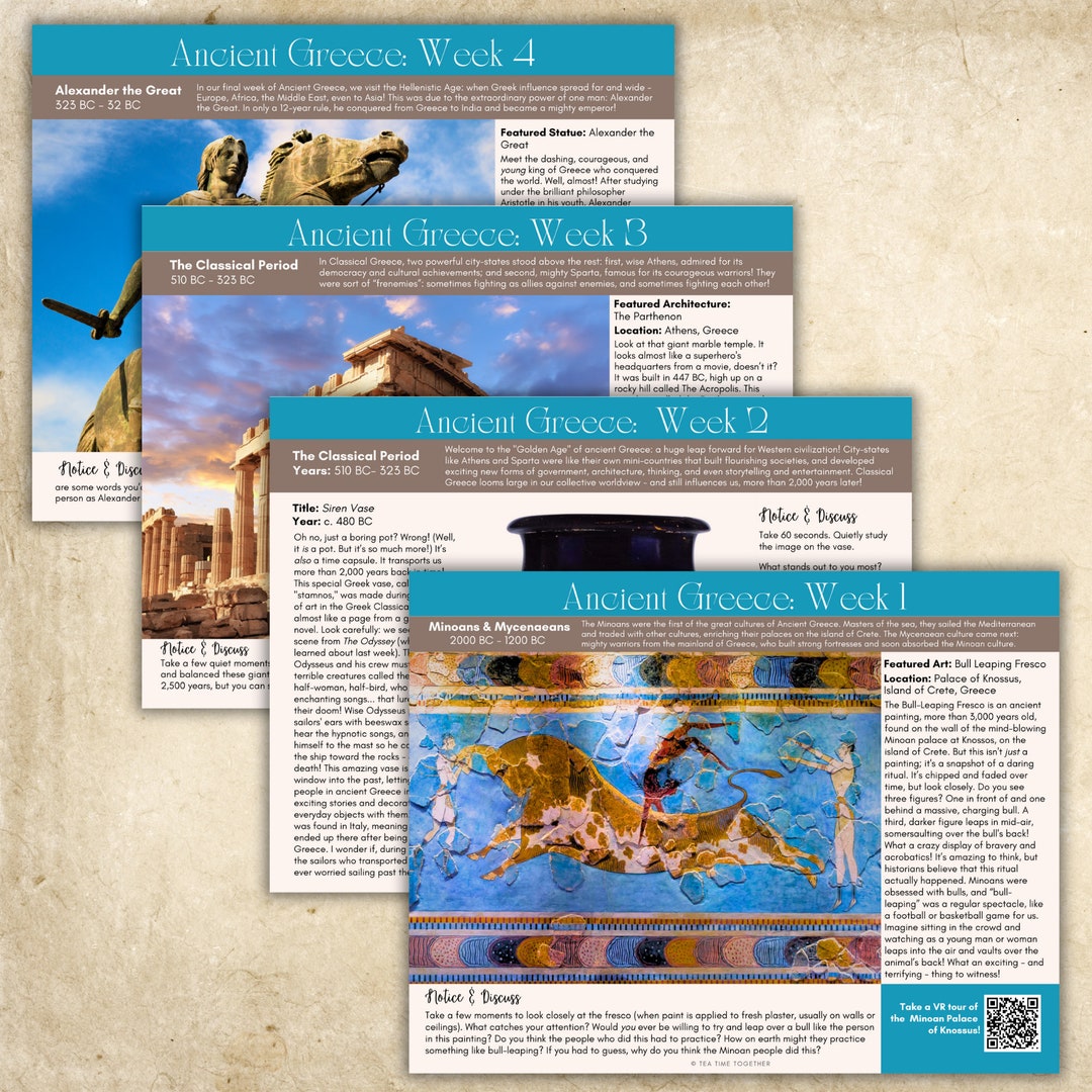 Ancient Greece History Curriculum: Art, Culture, and Storytelling ...