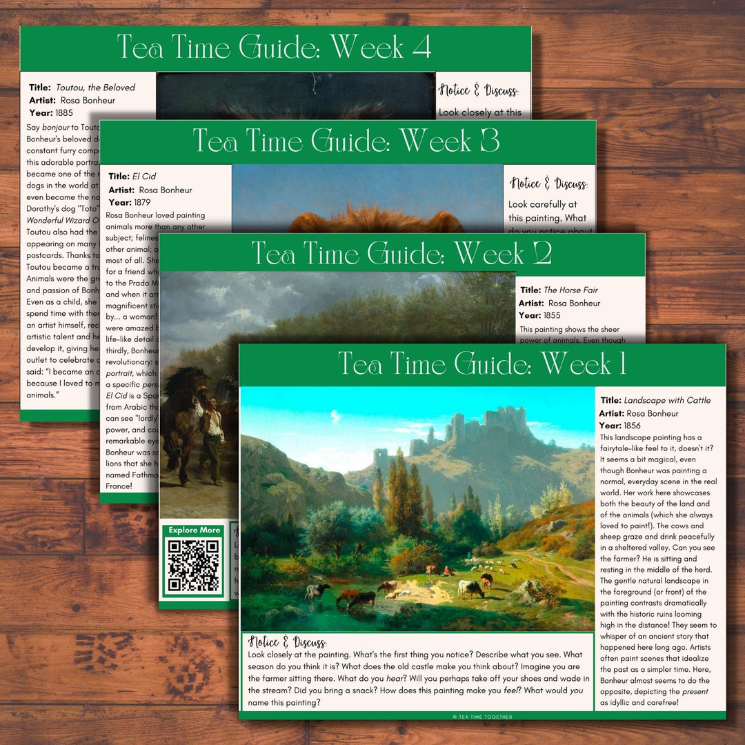March Tea Time Guides: Art, Poetry, Music Appreciation - Homeschool ...