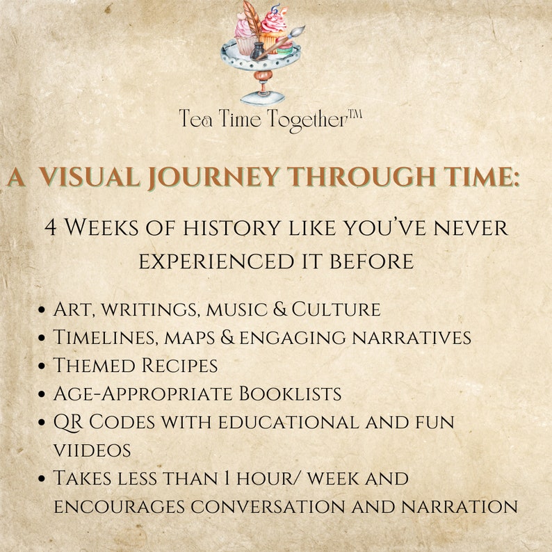 Ancient Hebrews Homeschool Lesson: Tea Time Together™ (printable ...