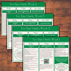 March Tea Time Guides: Art, Poetry, Music Appreciation - Homeschool ...