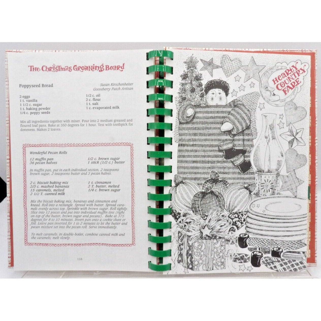 Gooseberry Patch "old Fashioned Country Christmas" Craft & Recipe Book ...