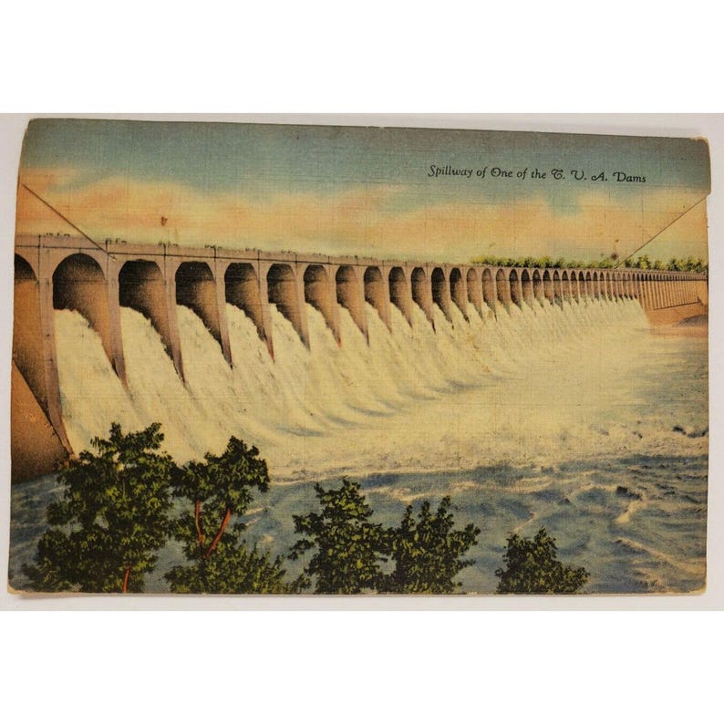 TVA Projects and the Tennessee Valley, Postcard Folder, 1930s, (PA56 ...