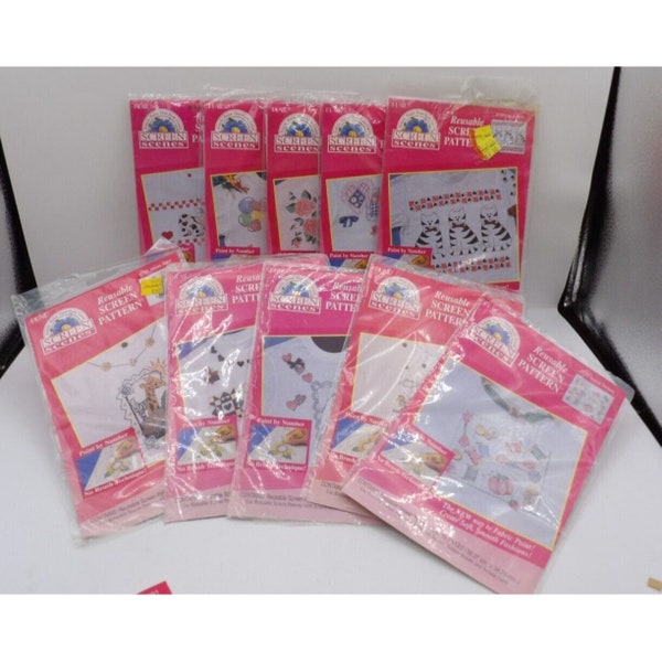 Screen Painting - Etsy