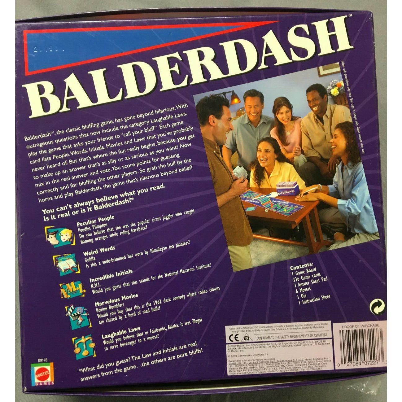 Balderdash the Classic Bluffing Game NOS Ages 12 to Adult - Etsy