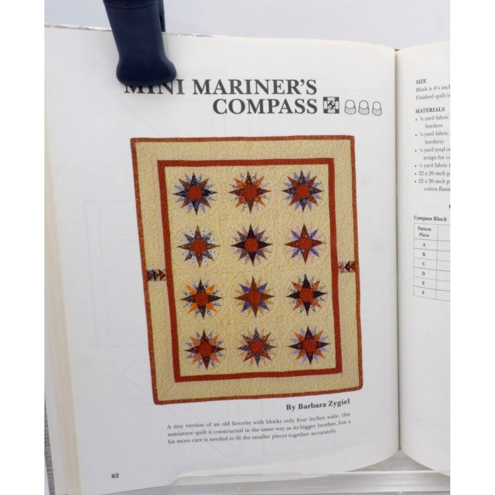Quilting Pattern Book "50 Country Quilting Projects" Margt Echols, ED ...