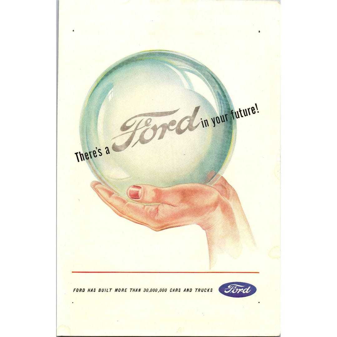 Ford Print Ad Jan. 1945 Color National Geographics 11x7.5" Full Page - Etsy