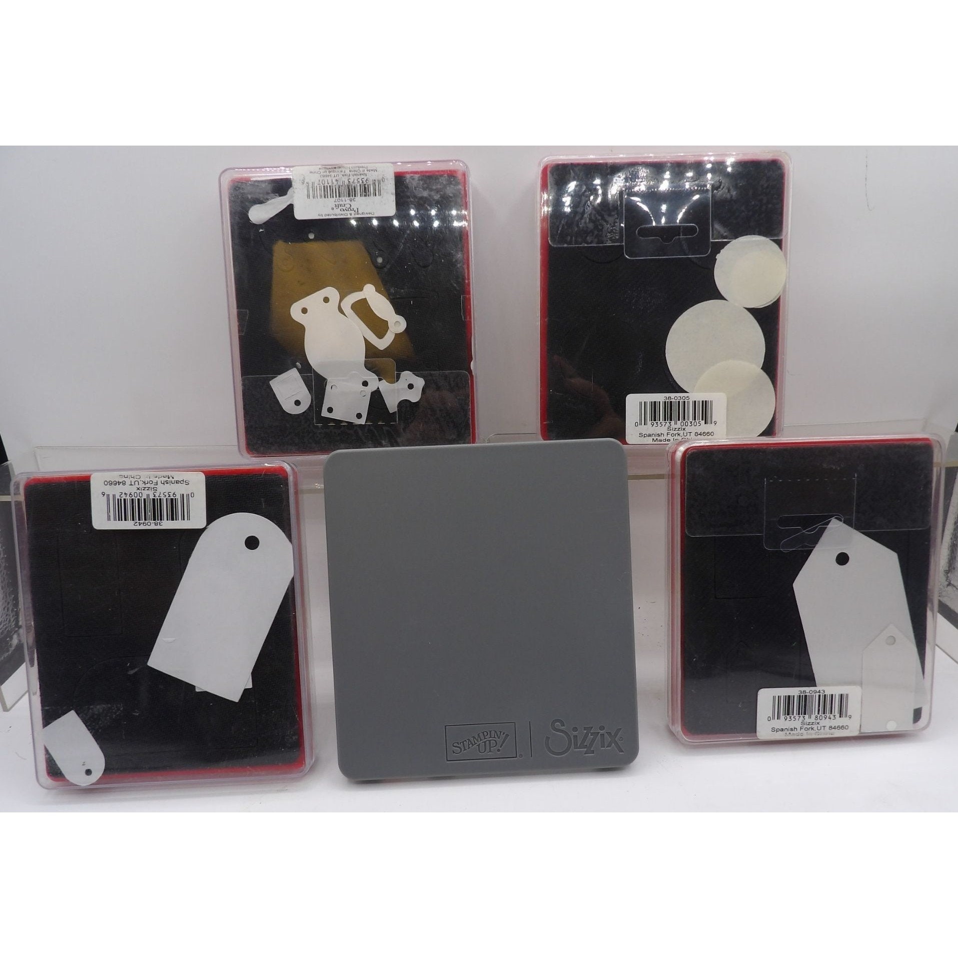 Sizzix Originals Die Cutter Cartridges Set of Five - Circles Tags ...