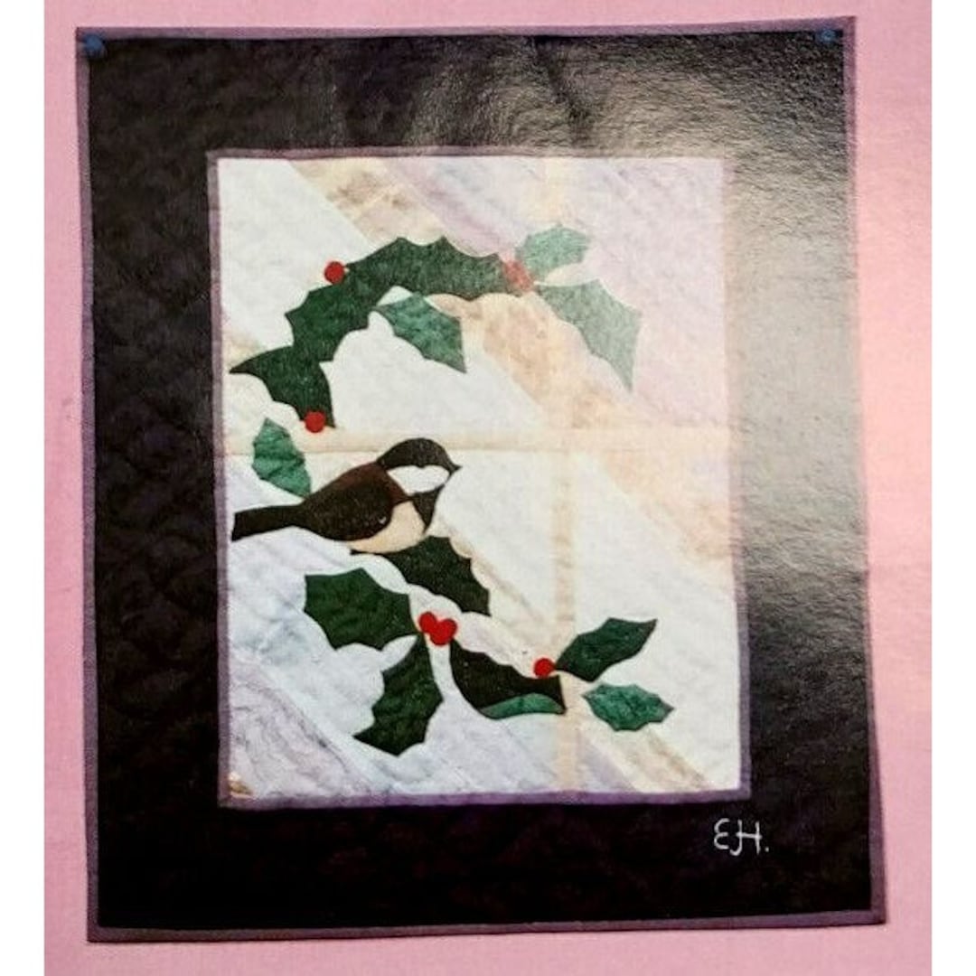 Quilt Pattern "chickadee Dee" by Eunice Hll for Bee Creative ©1996 - Etsy