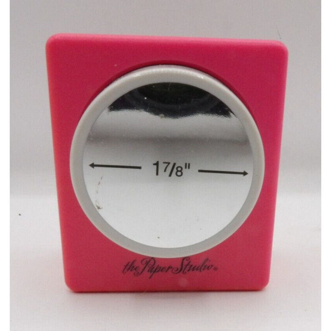 Round 1 7/8 Diam. Punch the Paper Studio Brand - Etsy