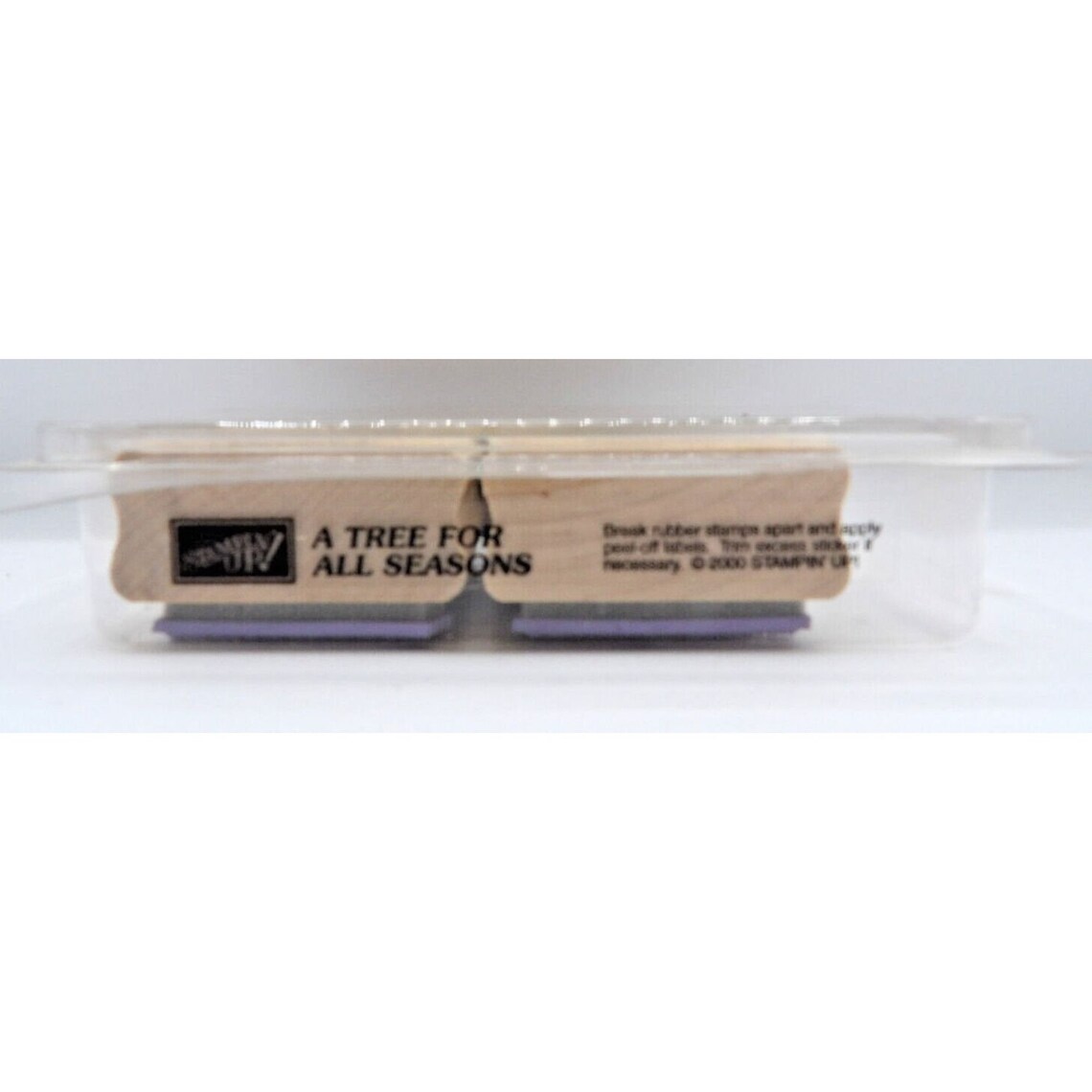 Stamp Set A Tree for All Seasons Stampin' Up! ©2000 4 Stamps Spring ...