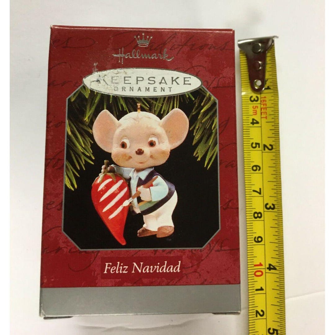 Christmas Ornament "feliz Navidad" Hallmark 1998 QX6173 - Etsy