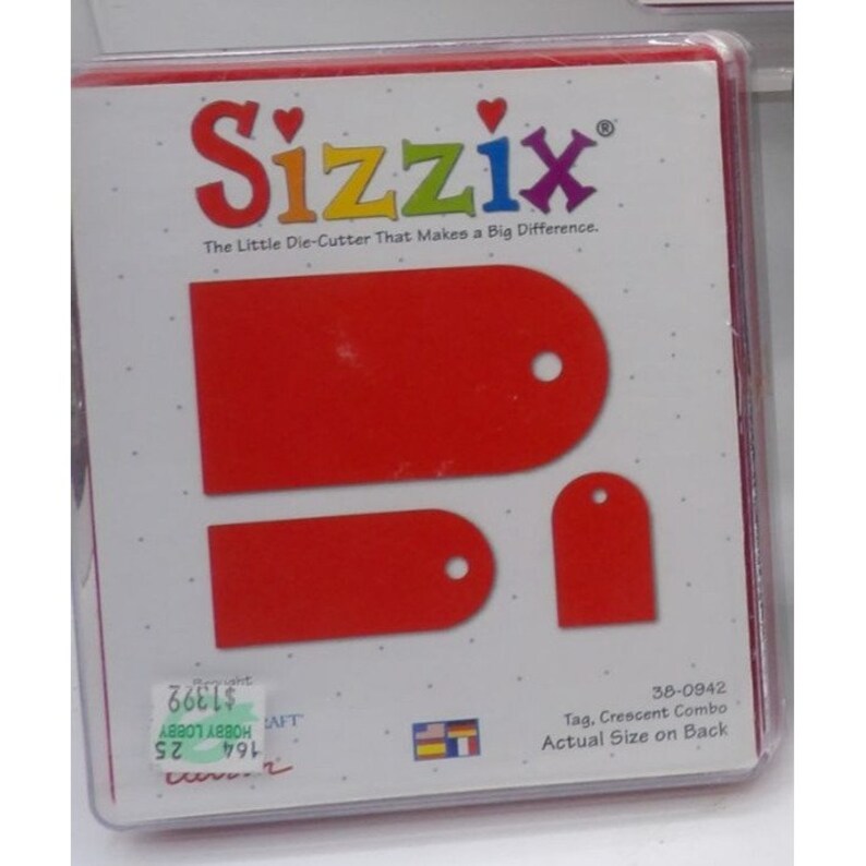 Sizzix Originals Die Cutter Cartridges Set of Five Circles Tags Hinges ...