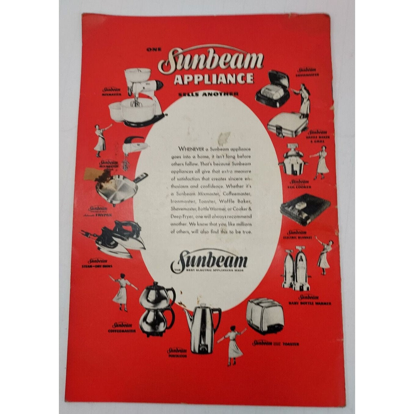 New Sunbeam Cooker & Deep Fryer Manual ©1952 Sunbeam Corp. Recipes - Etsy