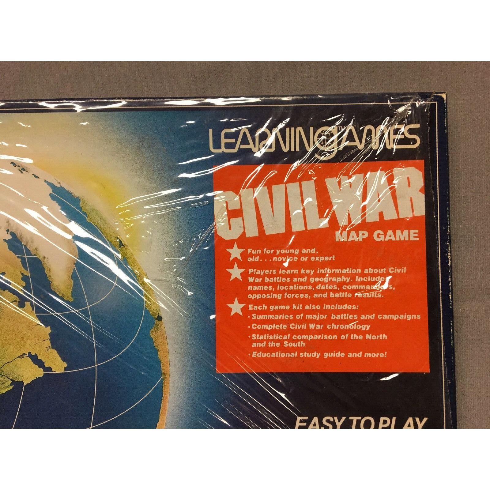 Civil War Map Game Learning Games Includes the Battle of Antietam ...