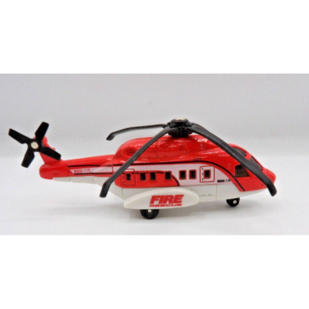 Matchbox Mission Chopper Fire & Rescue ©2003 Mattel - Etsy