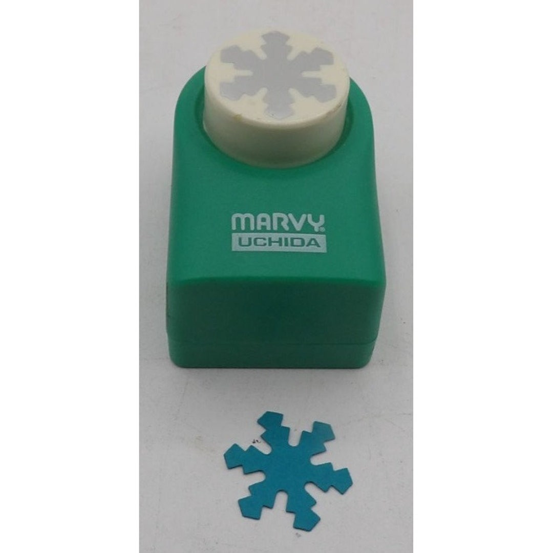 Marvy Uchida Snowflake Paper Punch Craft Tool 1" Diameter - Etsy