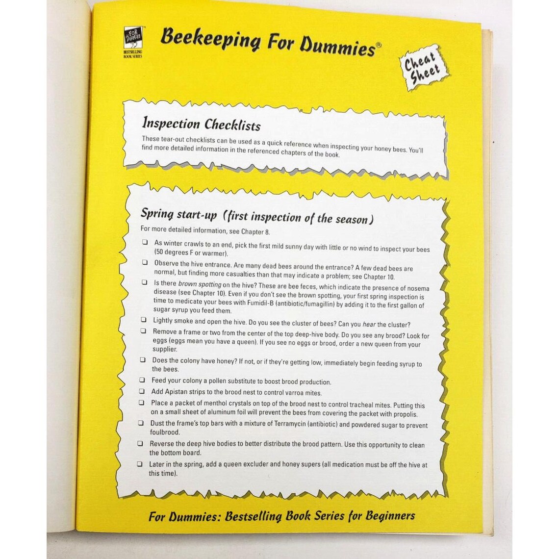 Beekeeping for Dummies Howland Blackiston Wiley Publishing ©2002 Book ...