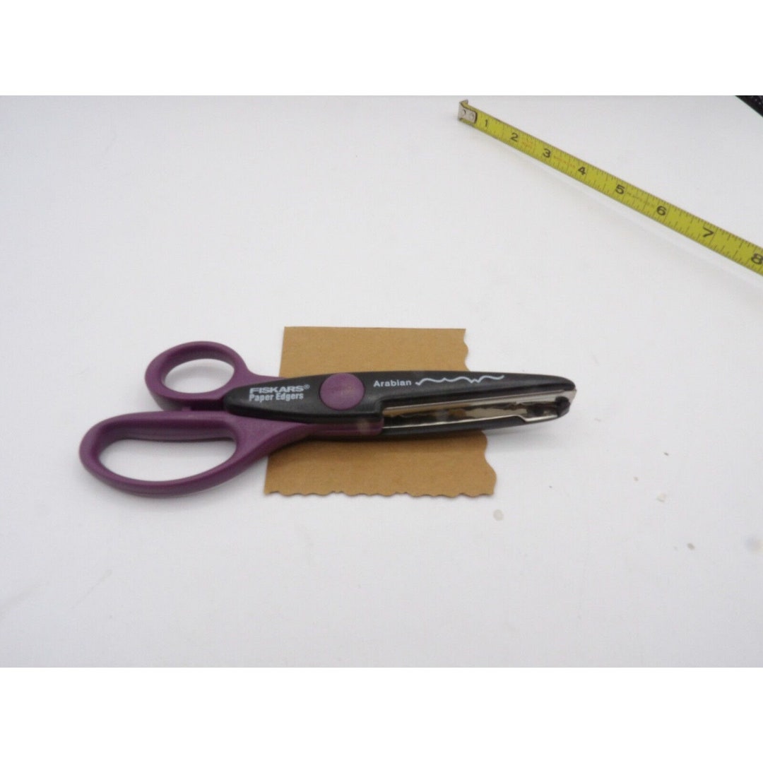 Paper Edger Scissors Fiskars arabian Made in China 6 1/2 Inch - Etsy