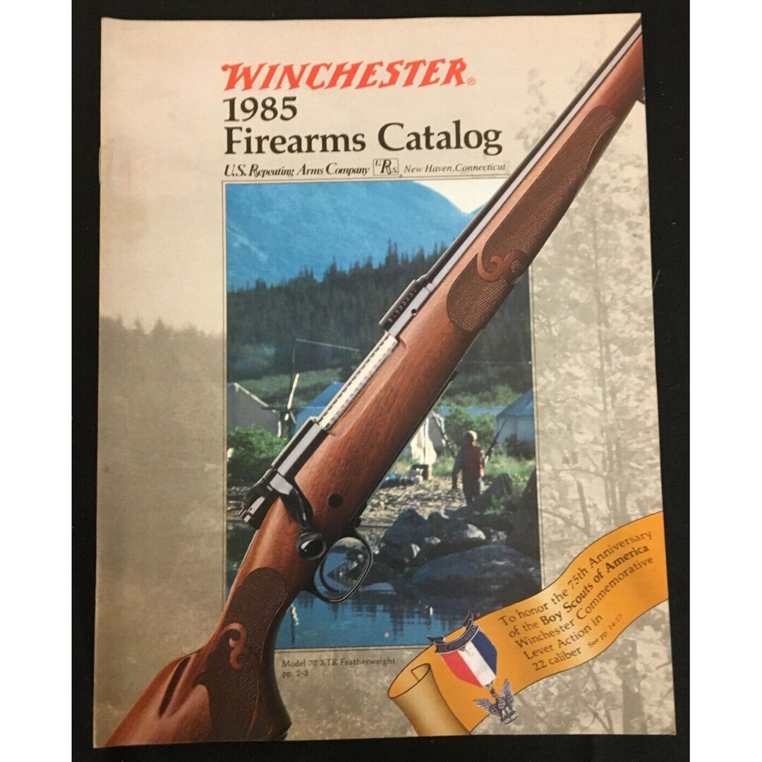 Winchester VINTAGE 1985 Firearms Catalog US Repeating Arms Company - Etsy