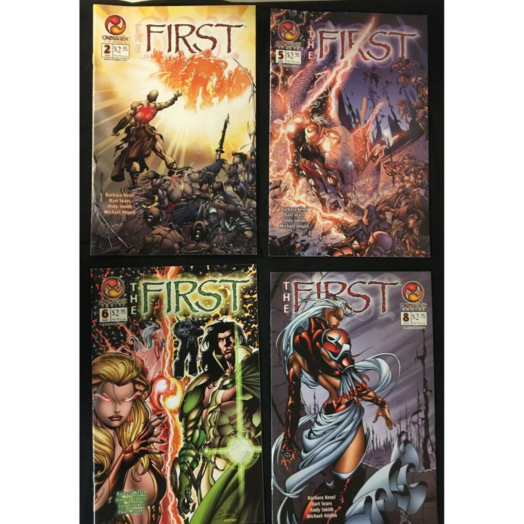 The First Comic Book Lot of 8 Crossgen Comics Circa. 2001 - Etsy