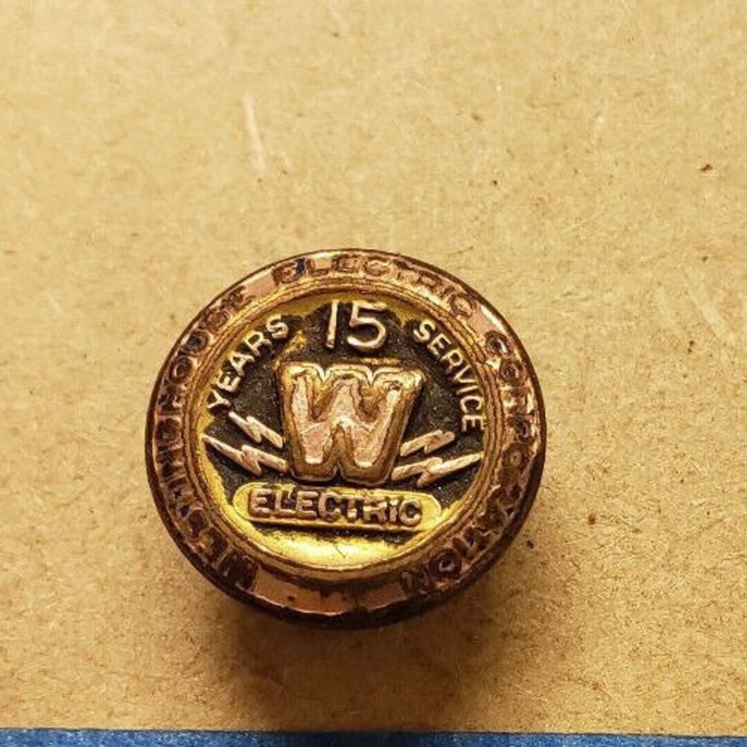 Westinghouse 15 Year Pin - Etsy