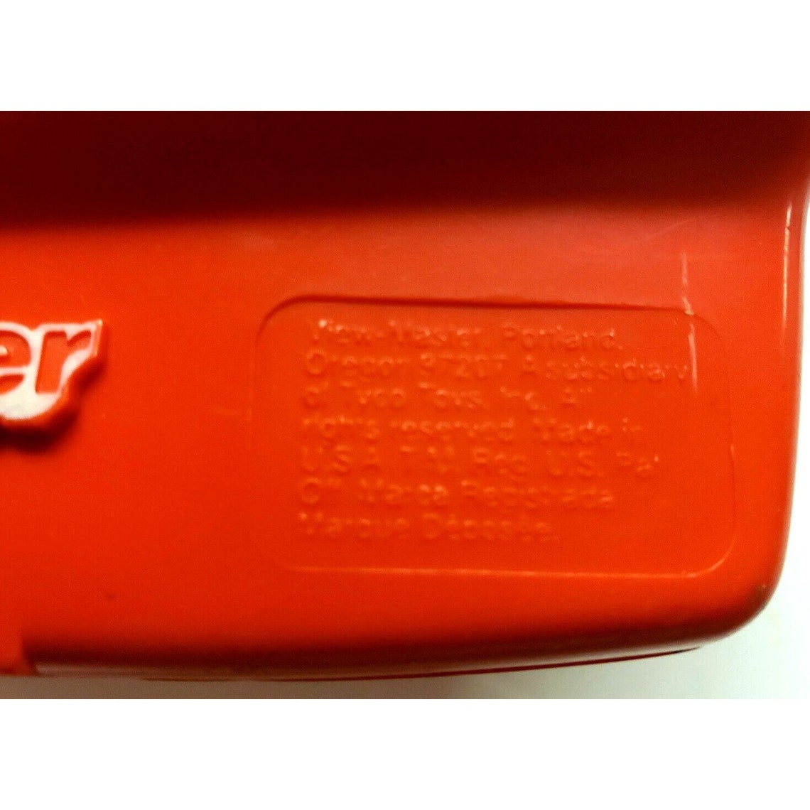 Viewmaster 3D Viewer Red Made in USA Viewmaster Portland Tyco Toys Inc ...