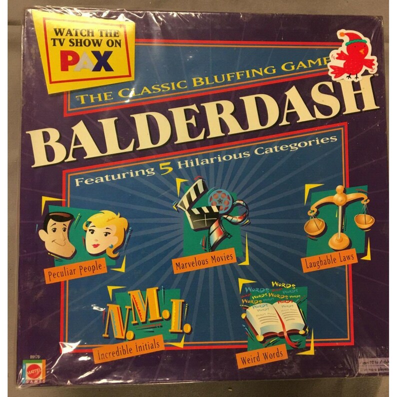 Balderdash the Classic Bluffing Game NOS Ages 12 to Adult - Etsy
