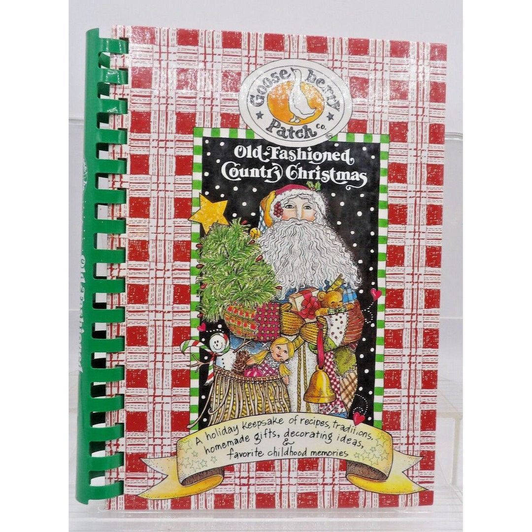 Gooseberry Patch "old Fashioned Country Christmas" Craft & Recipe Book ...