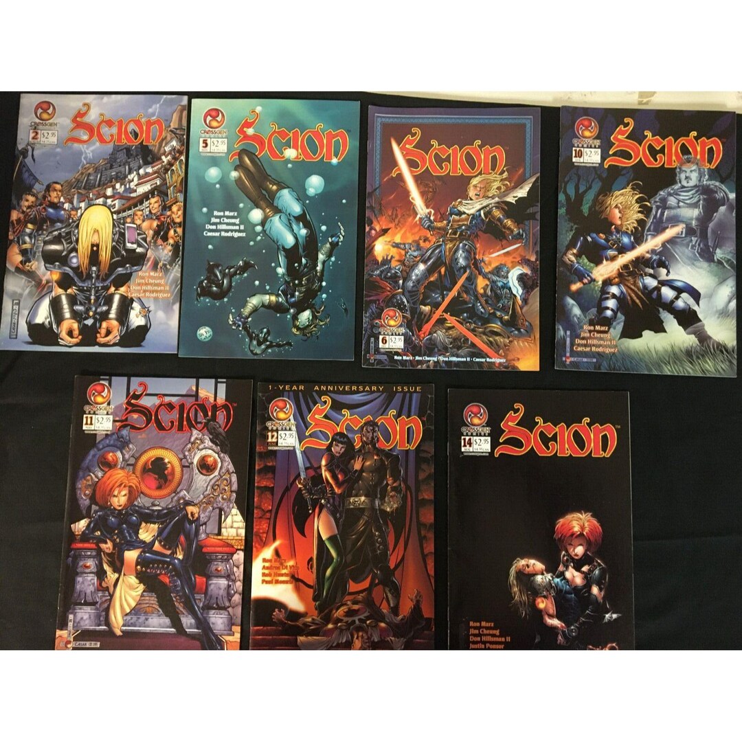 Scion Comic Book Lot of 13 Circa 200-2002 - Etsy