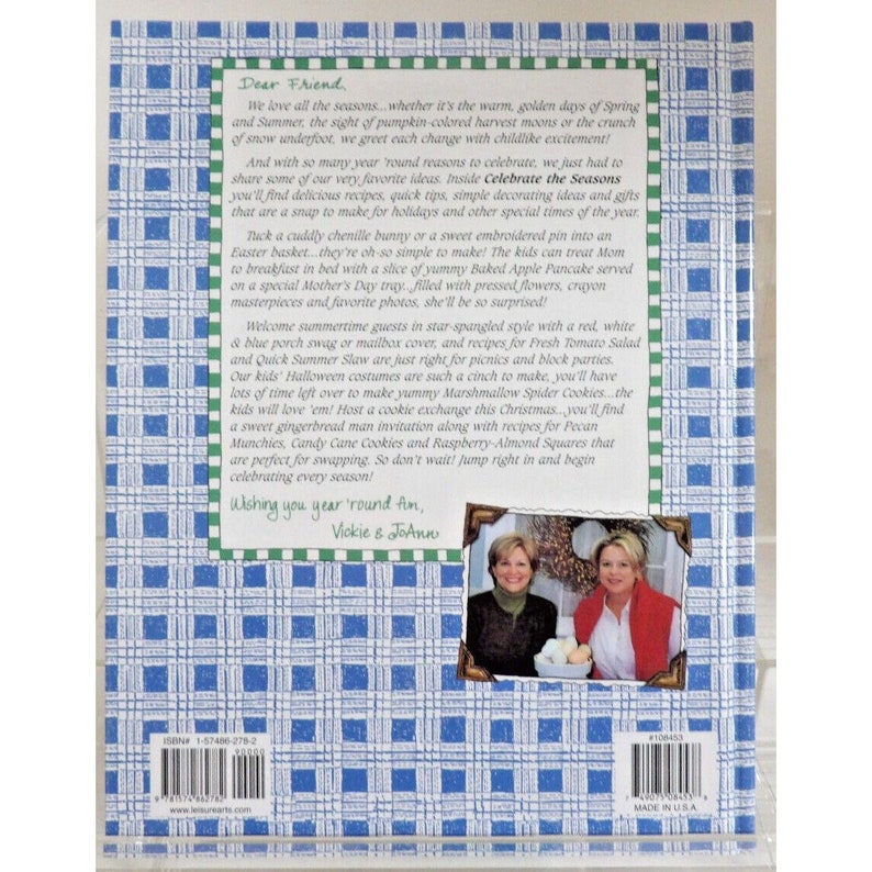 Celebrate the Seasons Gooseberry Patch Co ©2002 Leisure Arts Pub ...