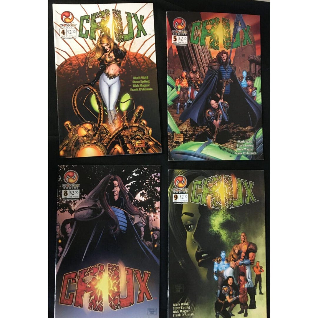 Lot of 9 Crossgen Comics Crux Comic Book Circa 2002 - Etsy