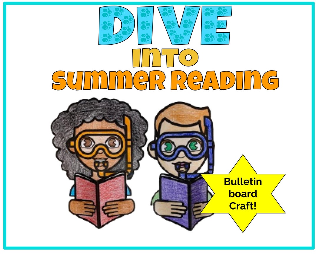 Summer Reading Bulletin Board - Etsy