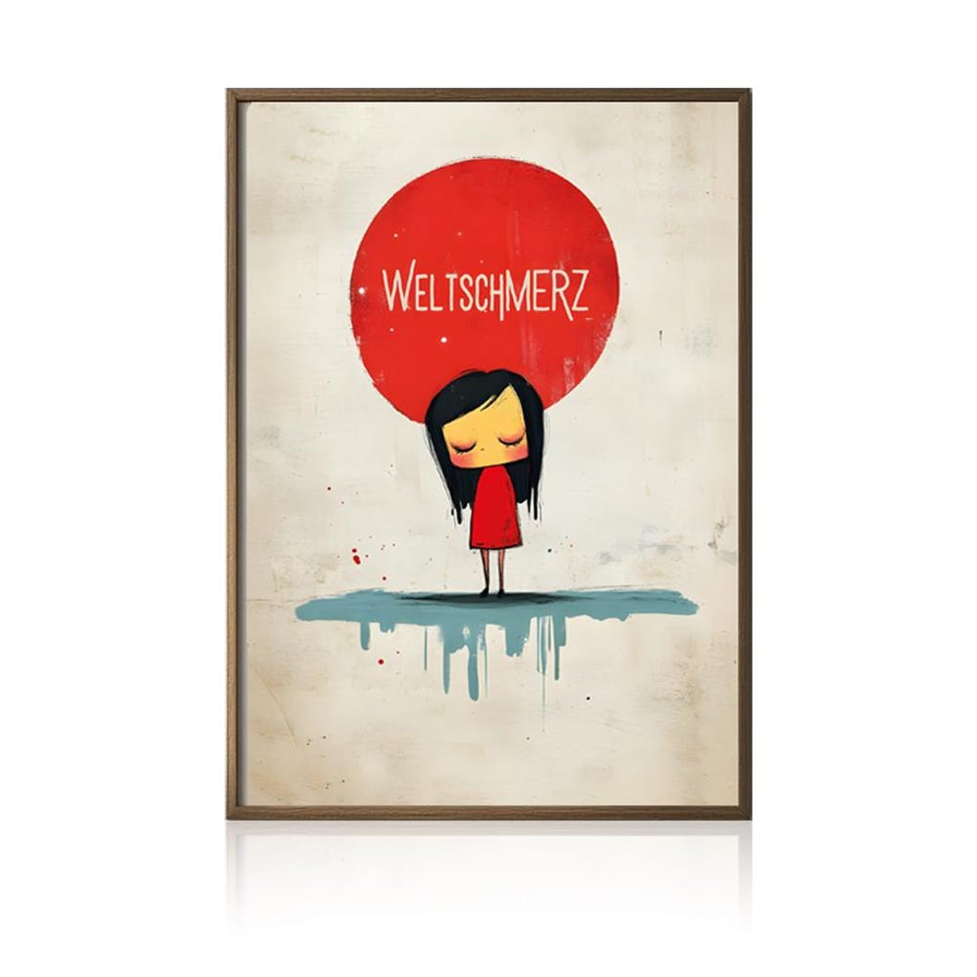 Poster weltschmerz FROIDE Left-wing Posters Wall Decoration Against ...