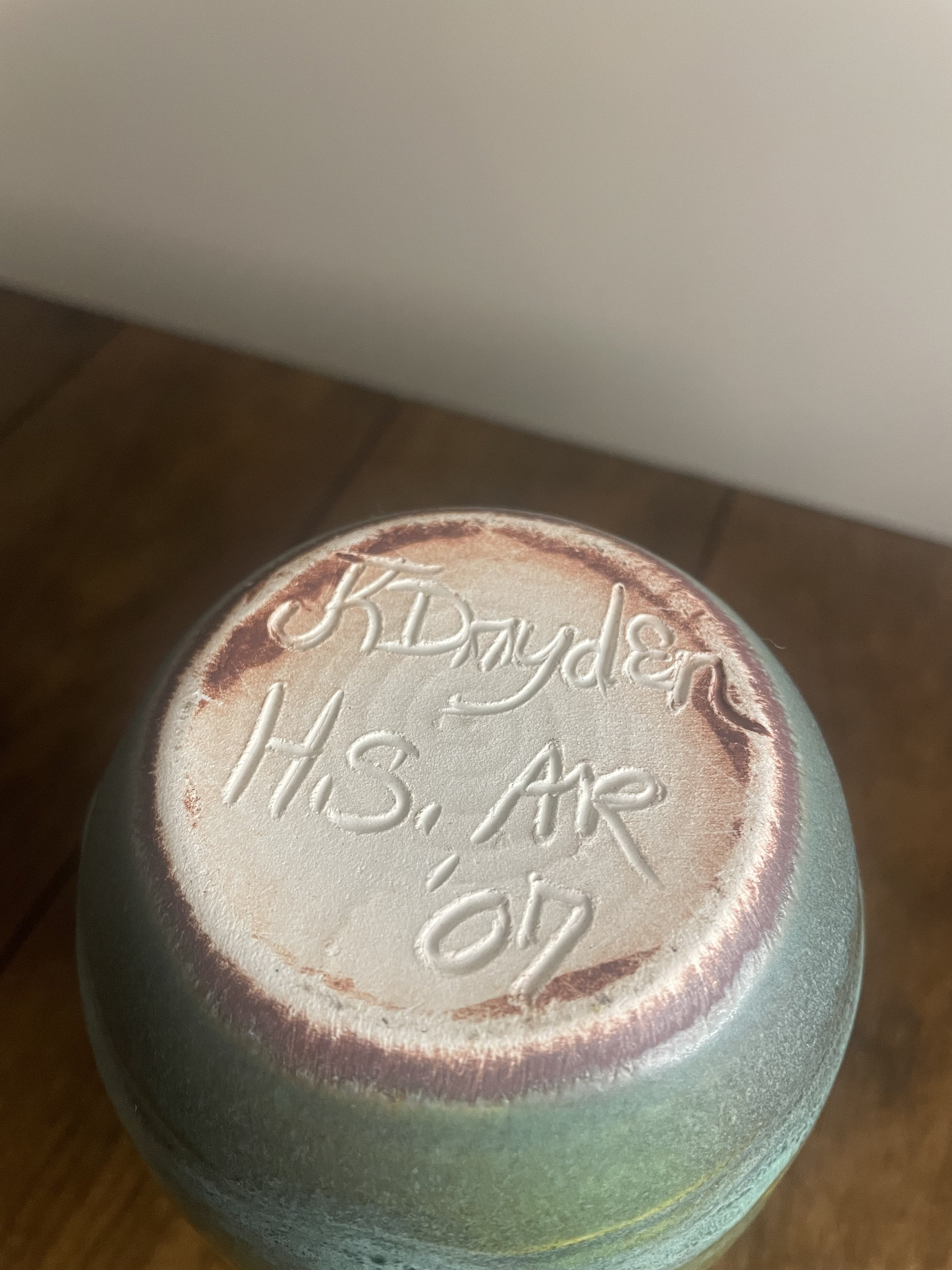 Dryden Vase Pottery - Etsy