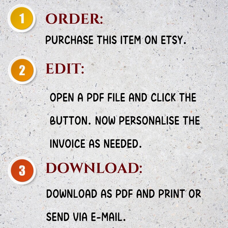 Editable Invoice Template: Printable Small Business Form (canva Digital ...