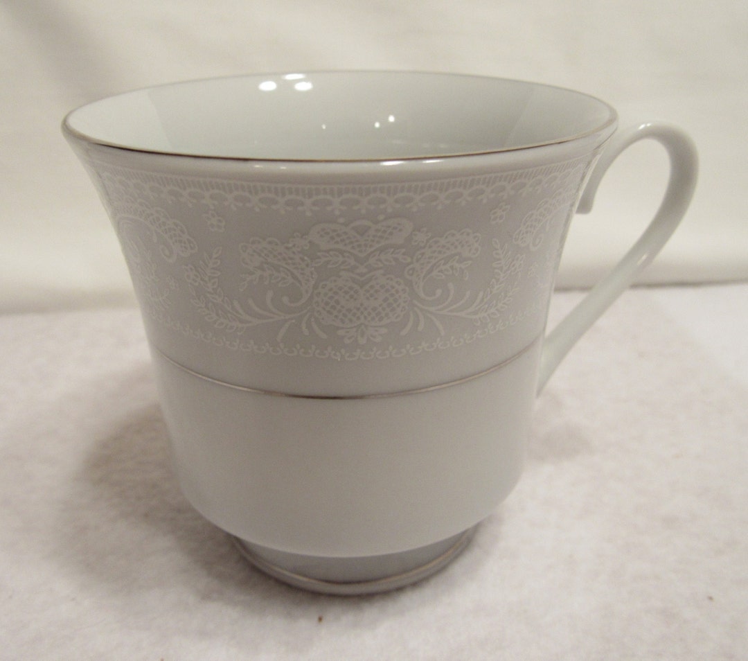 Vintage Crown Ming Jian Shiang Fine China Crochet Pattern Tea Cups - Etsy